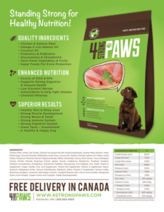 4 Strong Paws Puppy Food ~ 28lbs - Arrowhead Labradoodles